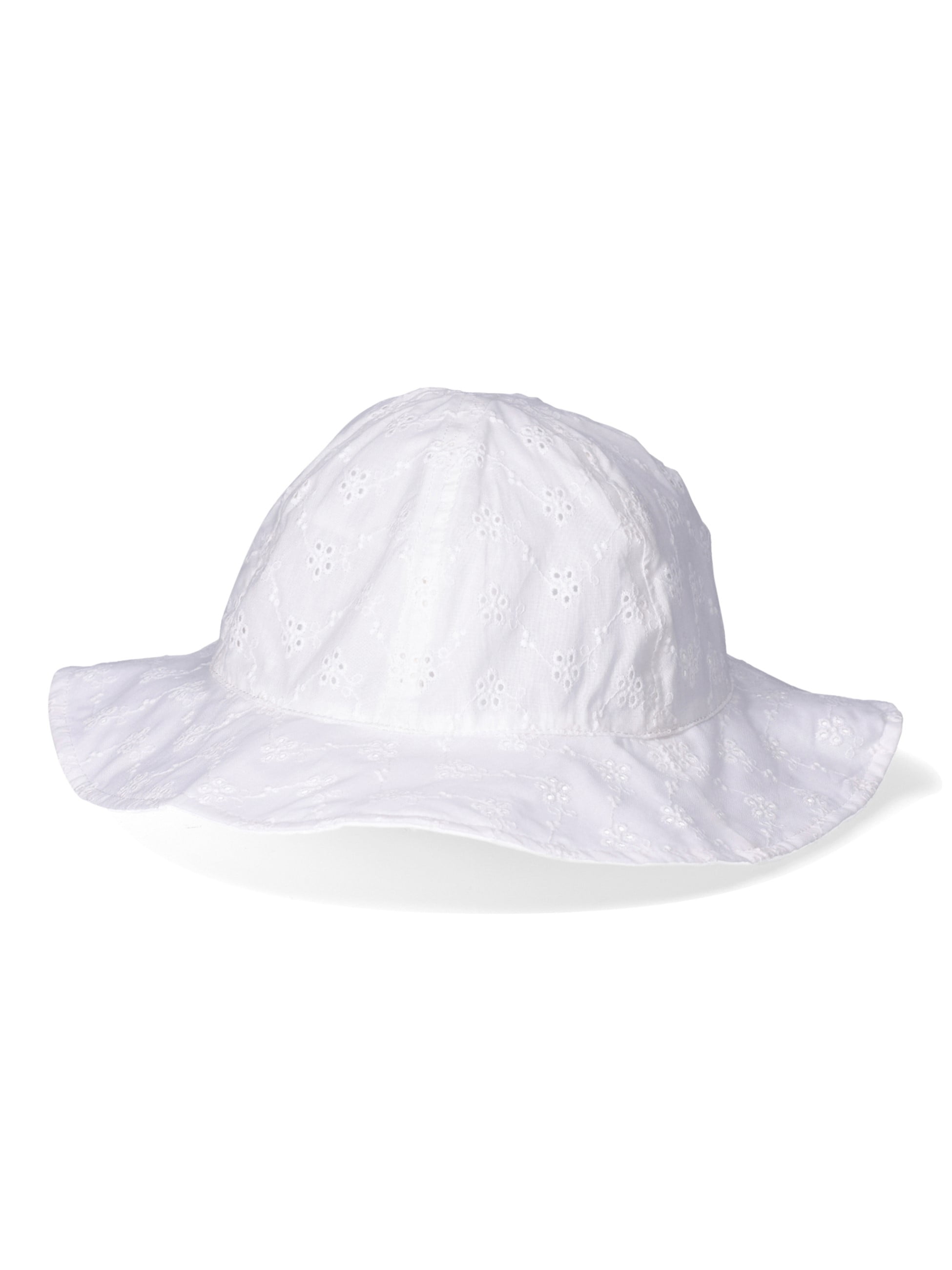 Carter's Child of Mine Baby Girls Eyelet Hat 0-18M, Sun Protection ...
