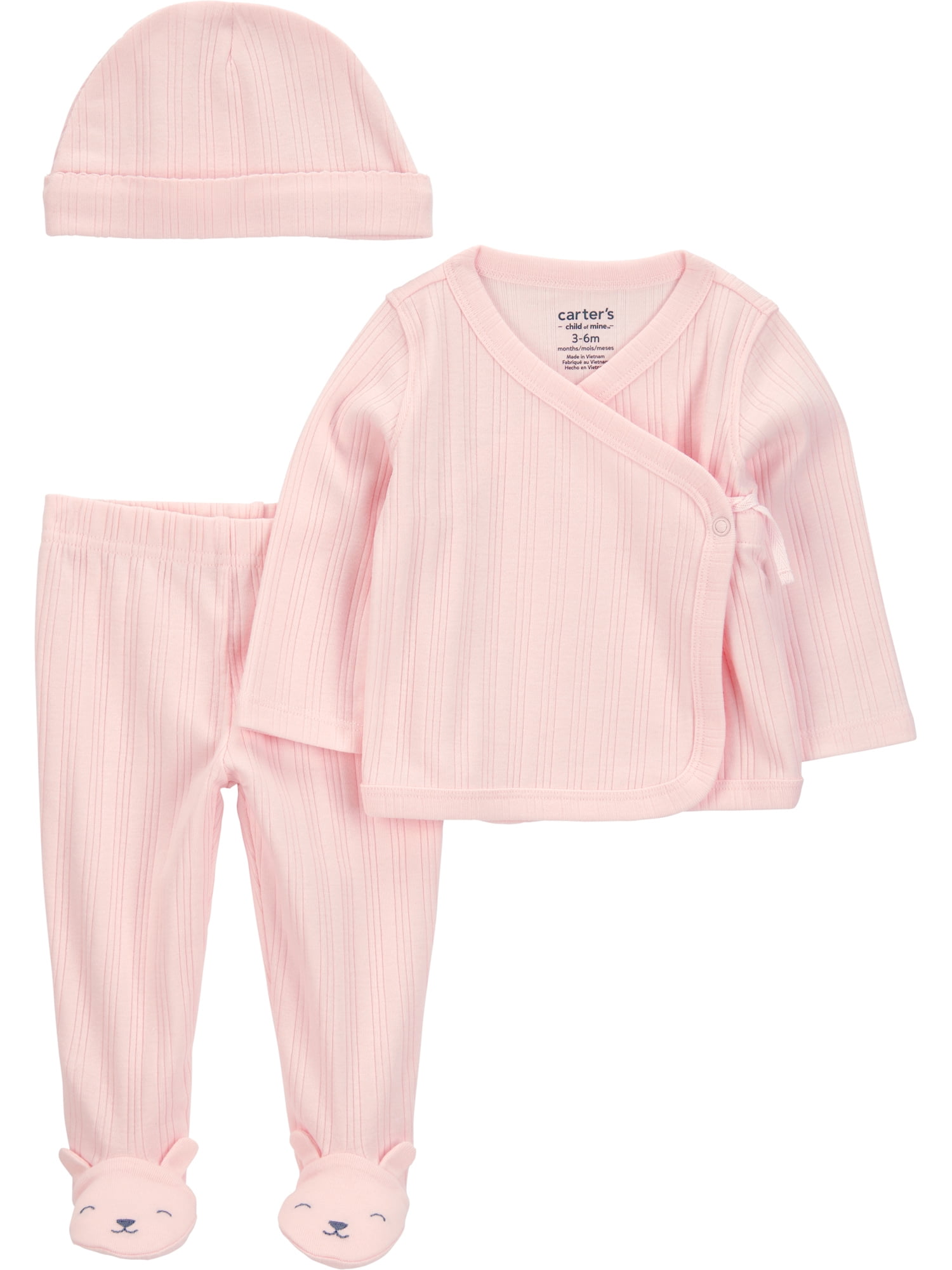 Carter's Child of Mine Baby Outfit Set, 3-Piece, Sizes Preemie-6/9 ...