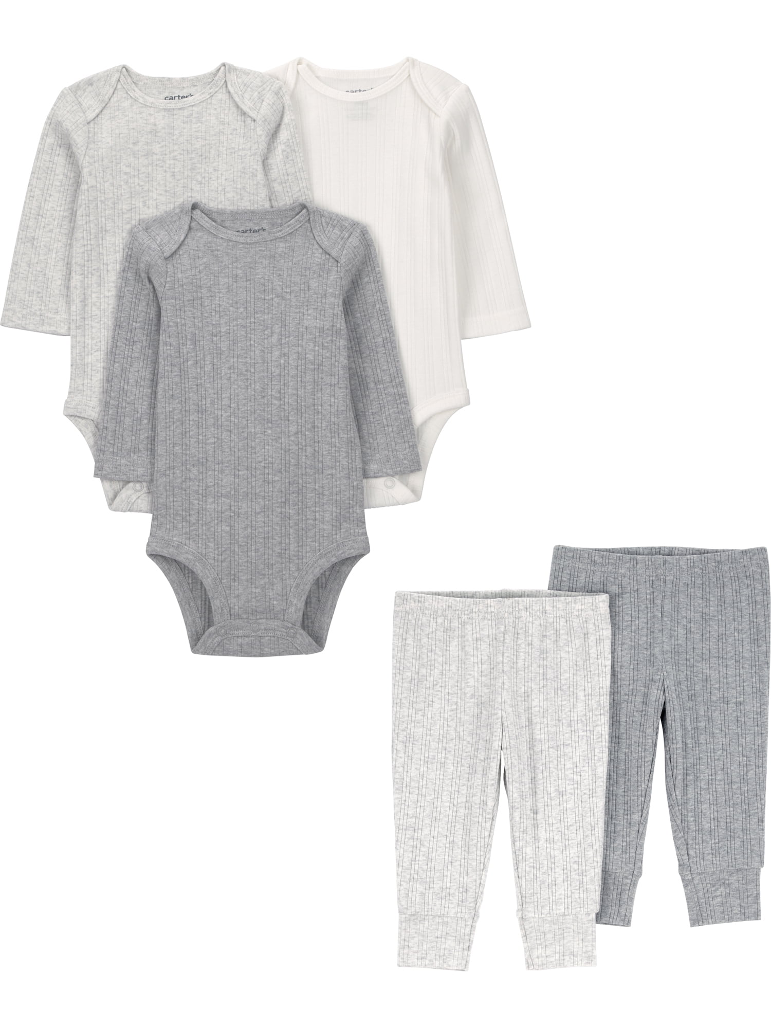 Carter's Child of Mine Baby Outfit Set, 5-Piece, Sizes Preemie-24 ...