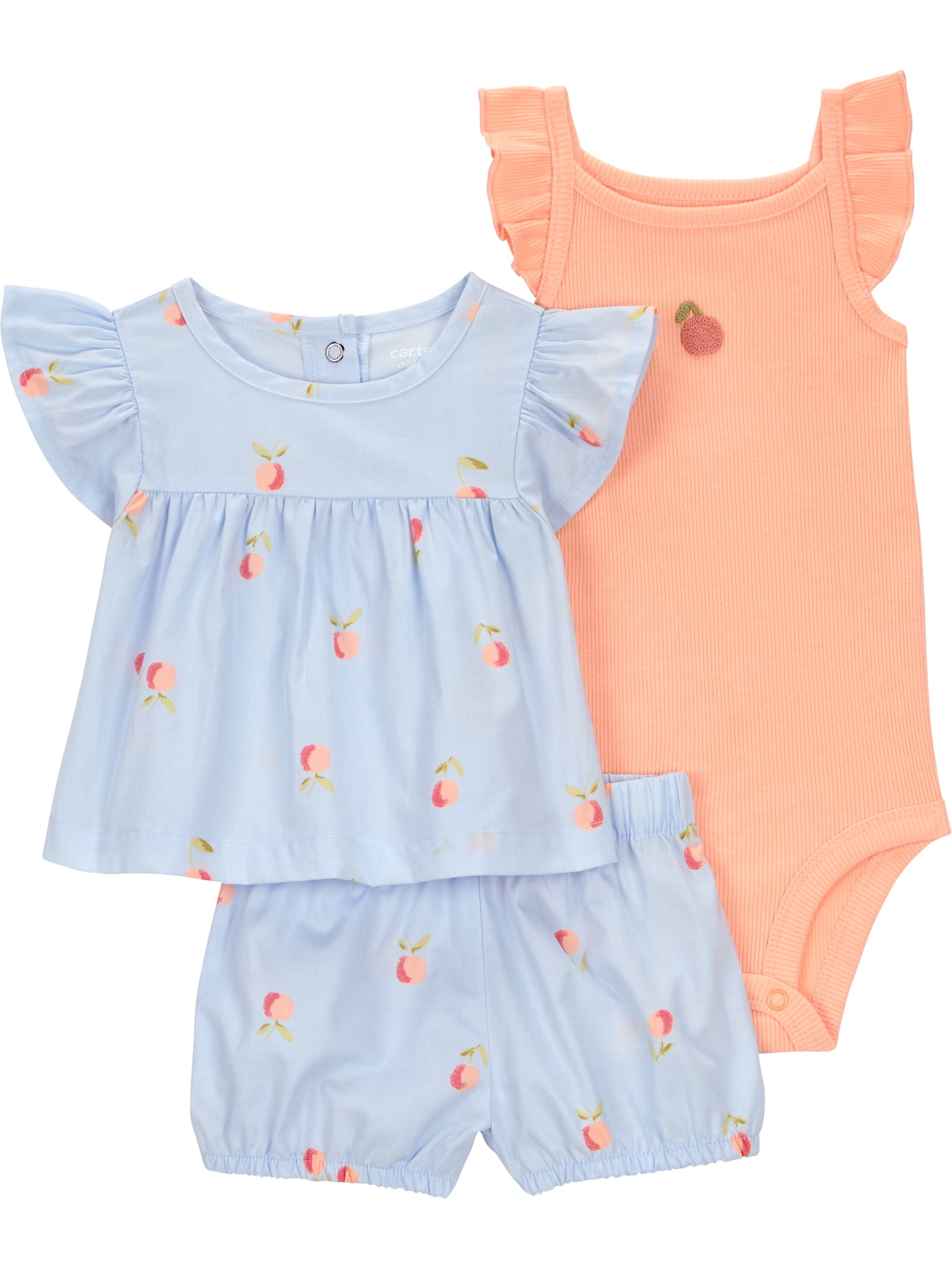 Carter's Child of Mine Baby Outfit Sets, 3-Piece, Sizes 0/3-24 Months ...