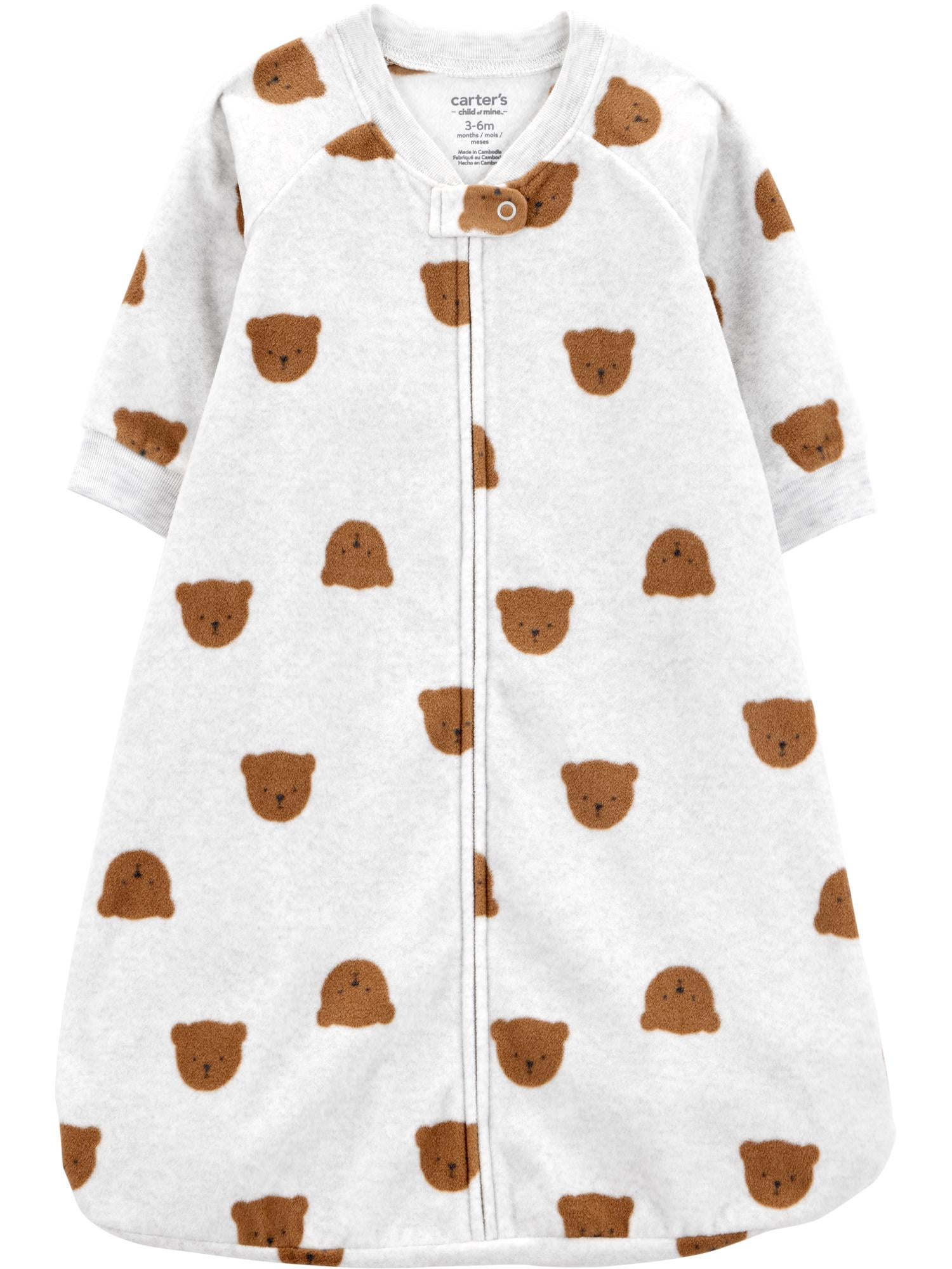 Carter's Child of Mine Baby Sleepsack, Sizes 3/6-6/9 Months - Walmart.com