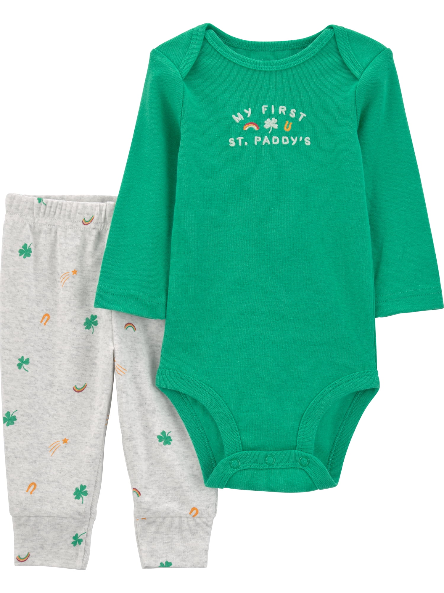 Carter's Child of Mine Baby St. Patrick's Outfit Set, 2-Piece, Sizes ...