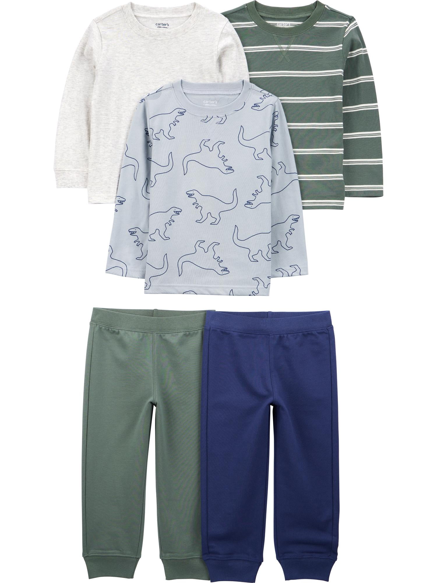 Carter's Child of Mine Baby and Toddler Boy Outfit Set, 5-Piece, Sizes ...