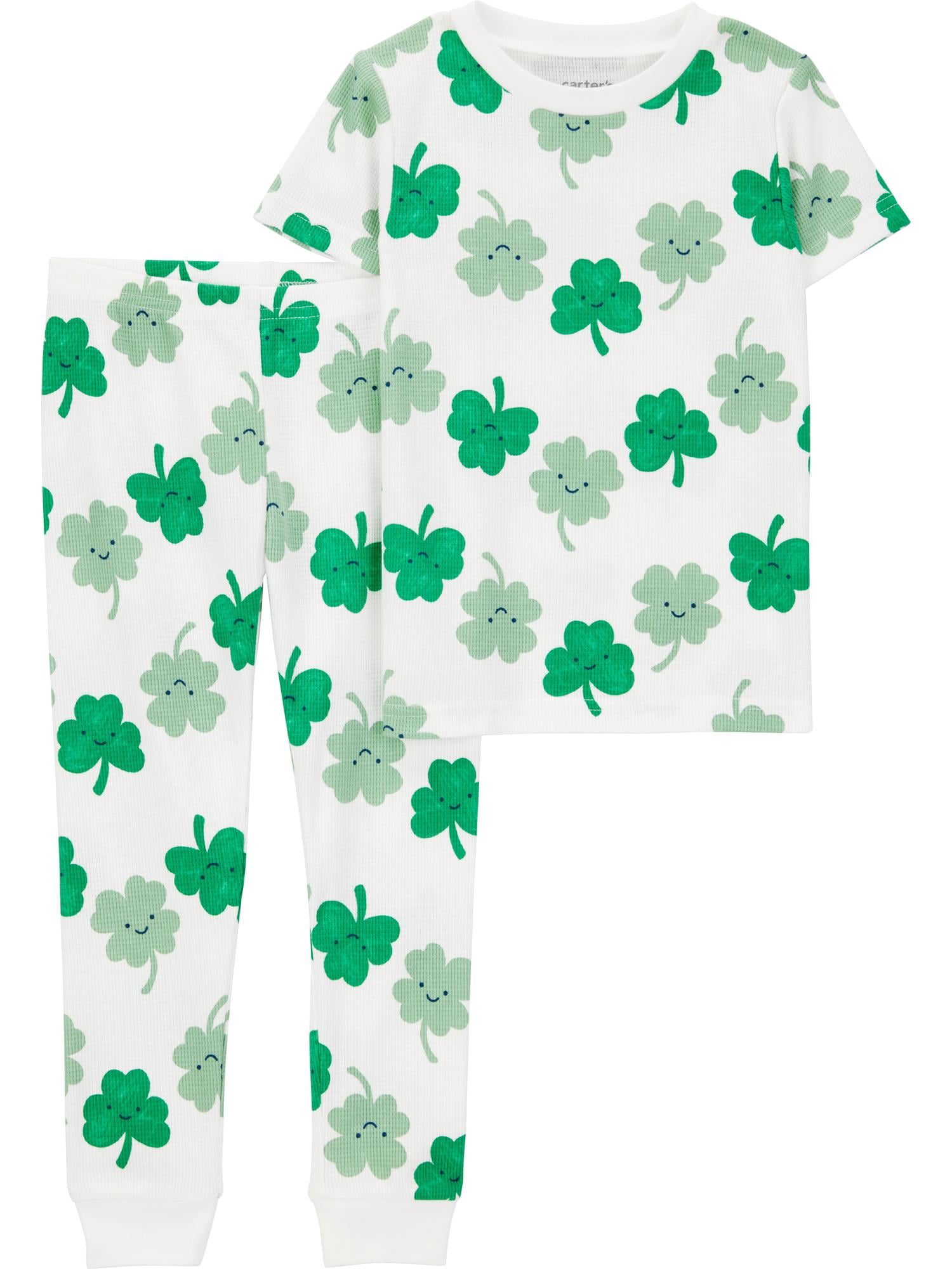 Carter's Child of Mine Baby and Toddler St. Patrick's Pajama Set, 2 ...