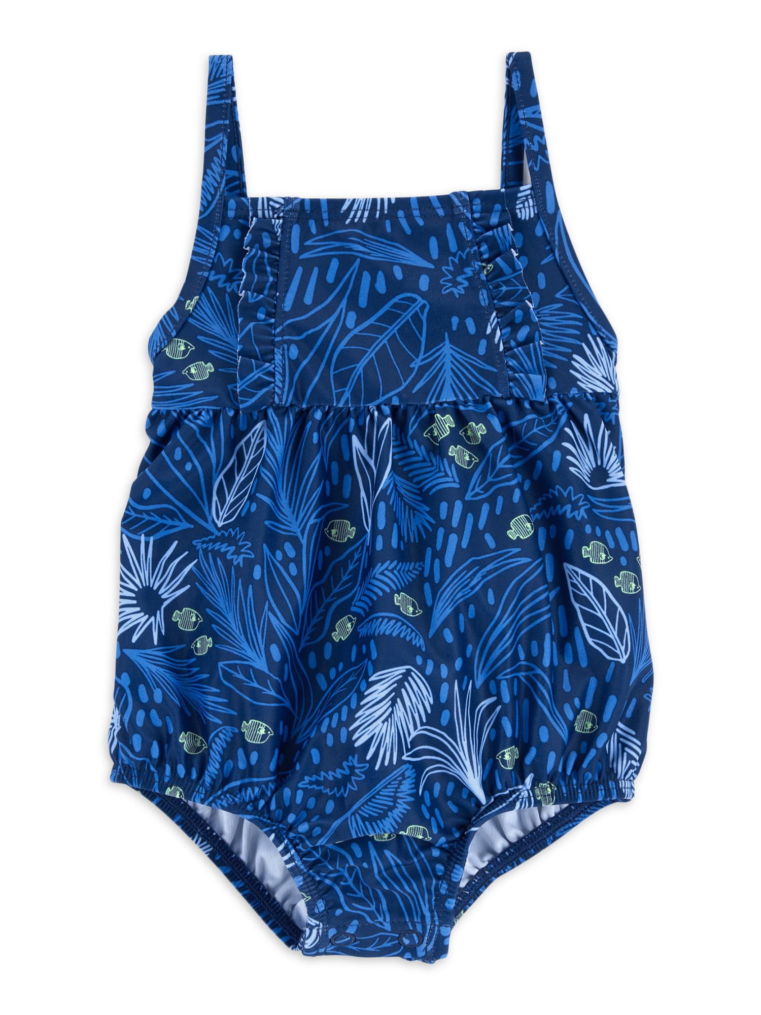 Carter's Child of Mine Bubble One-Piece Swimsuit (Girl’s, Sizes 0/3-18M ...