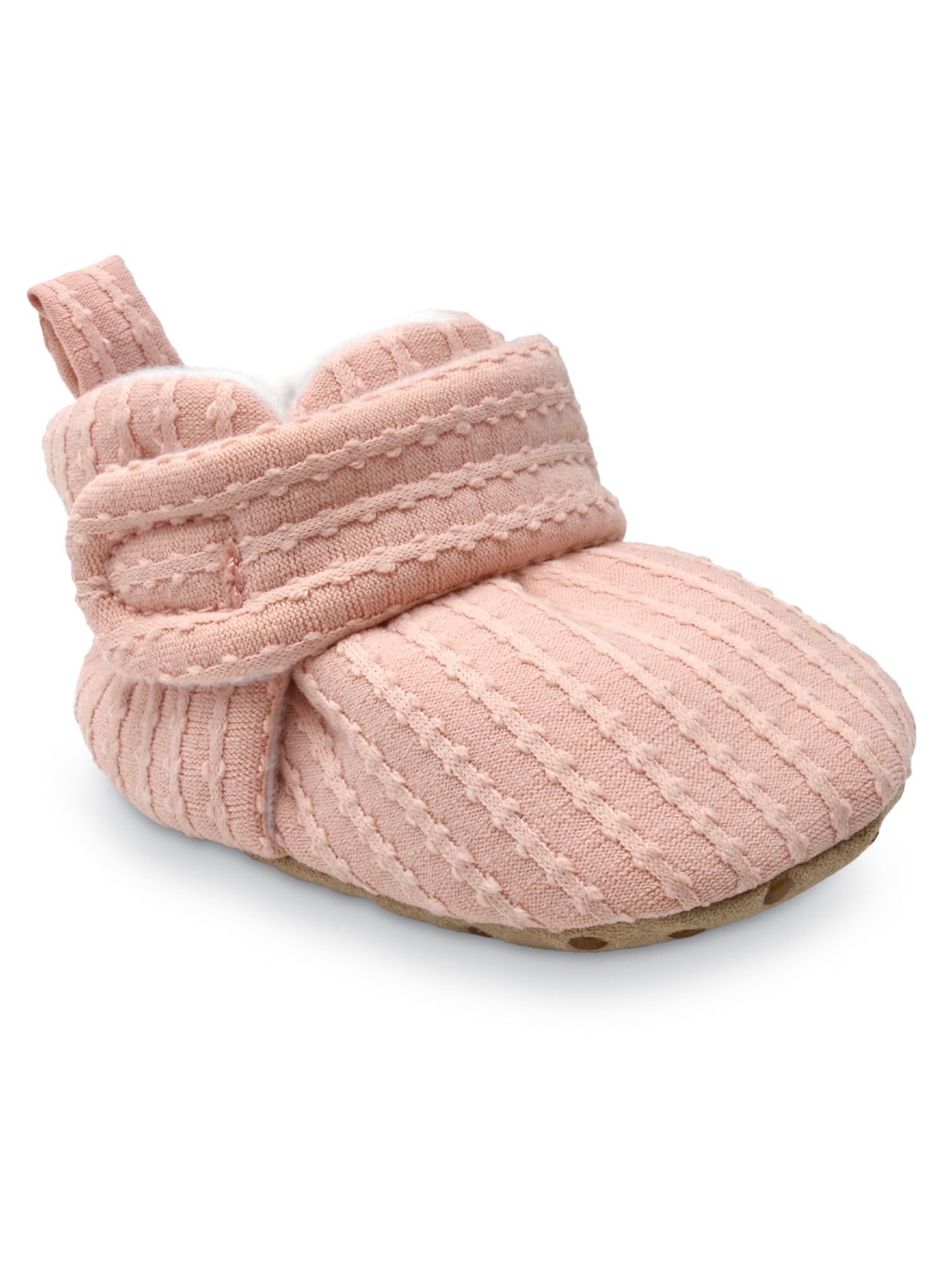 Carter's Child of Mine Infant Girl Wrap Slippers, Newborn - Walmart.com