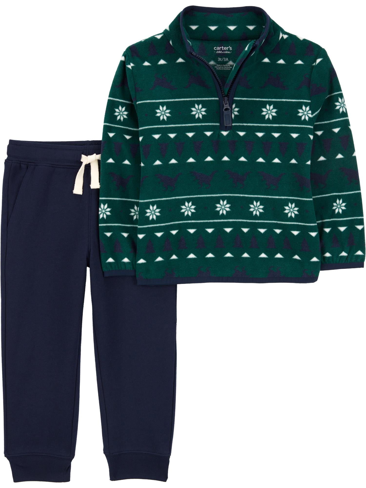 Carter's Child of Mine Toddler Boy Fair Isle Set, 2 Piece, Sizes 12 ...