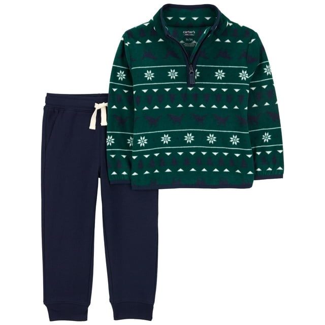 Carter's Child of Mine Toddler Boy Fair Isle Set, 2 Piece, Sizes 12 ...