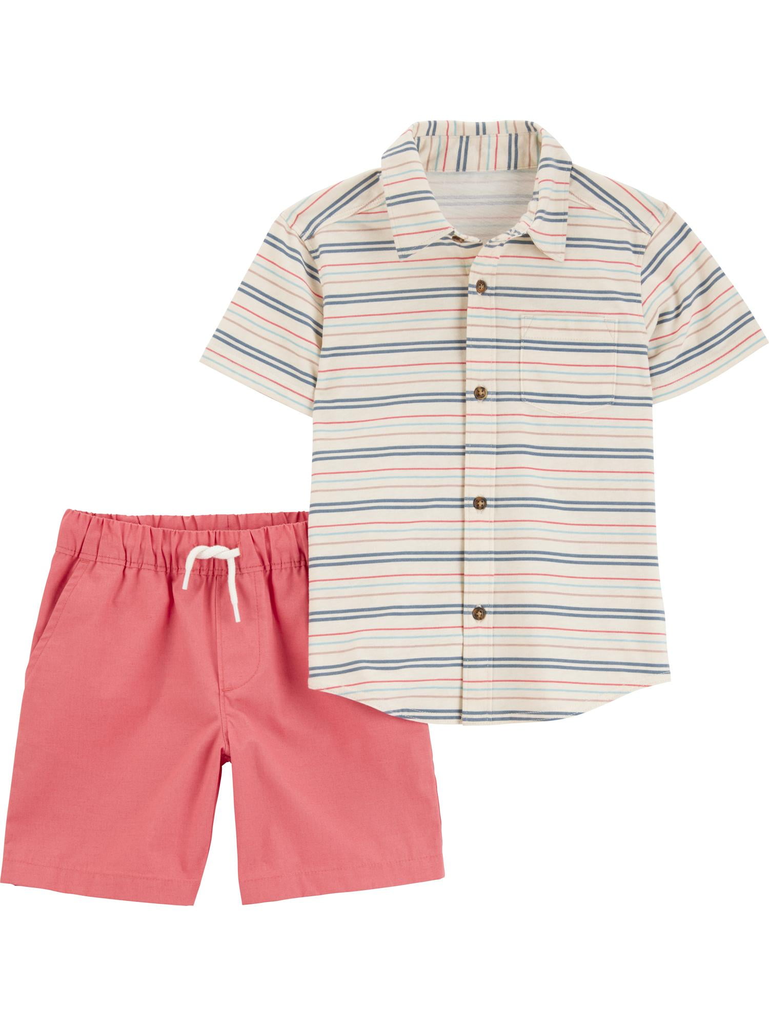 Carter's Child of Mine Baby and Toddler Boy Outfit Set, 2-Piece, Sizes ...