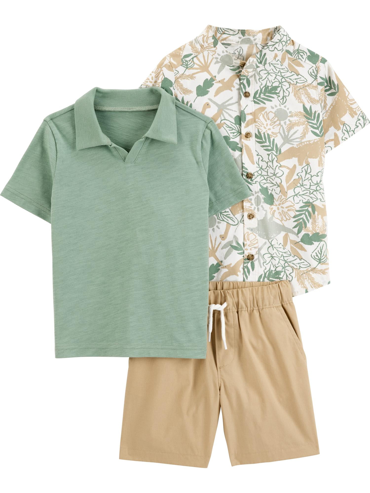 Carter's Child of Mine Baby and Toddler Boy Outfit Set, 3-Piece, Sizes ...