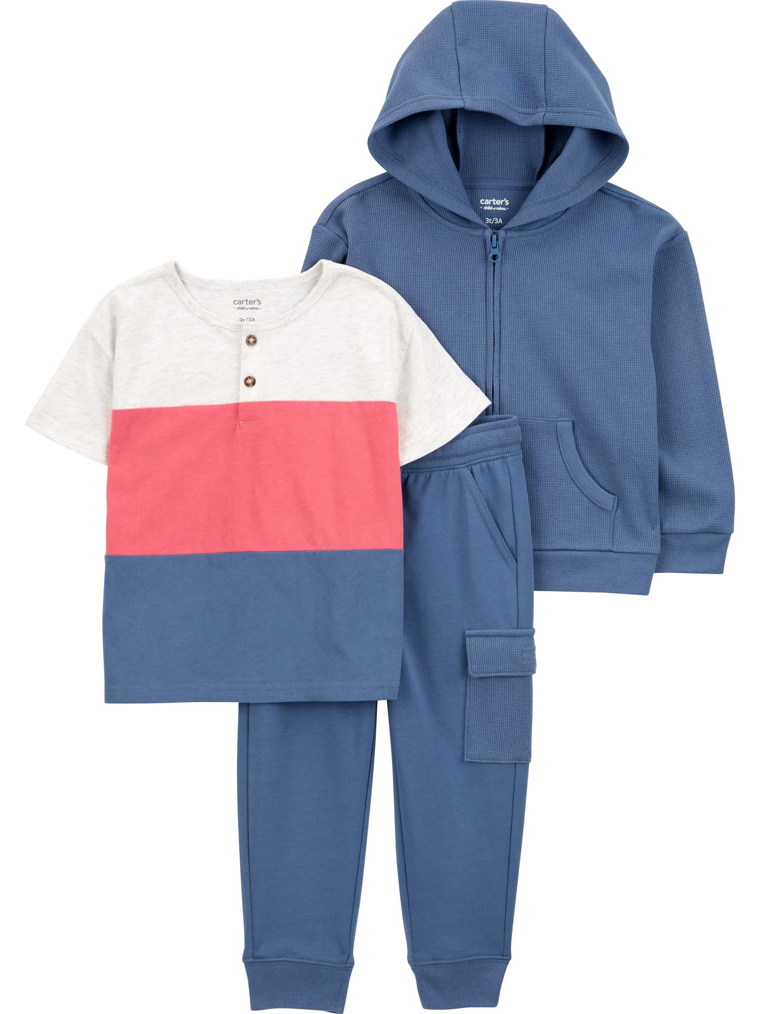 Carter's Child of Mine Toddler Boy Outfit Set, 3-Piece, Sizes 2T-5T - Walmart.com