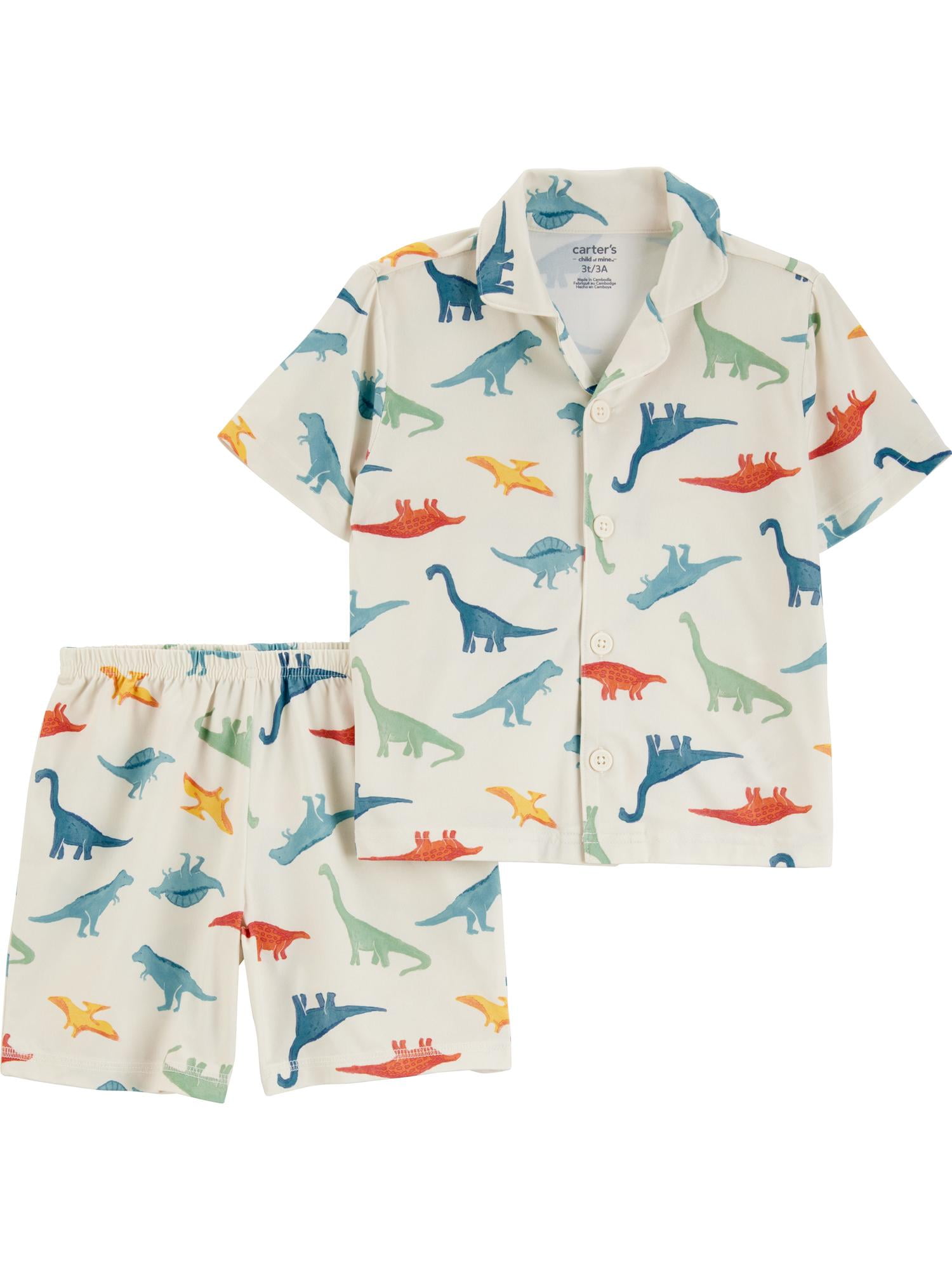 Carter's Child of Mine Toddler Pajama Coat Set, 2-Piece, Sizes 12M-5T ...