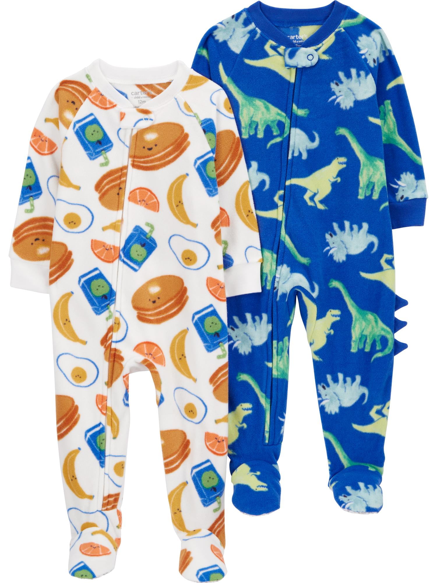 Carter's Child of Mine Toddler Baby Boy Pajamas Sleeper 2-Pack, Sizes ...