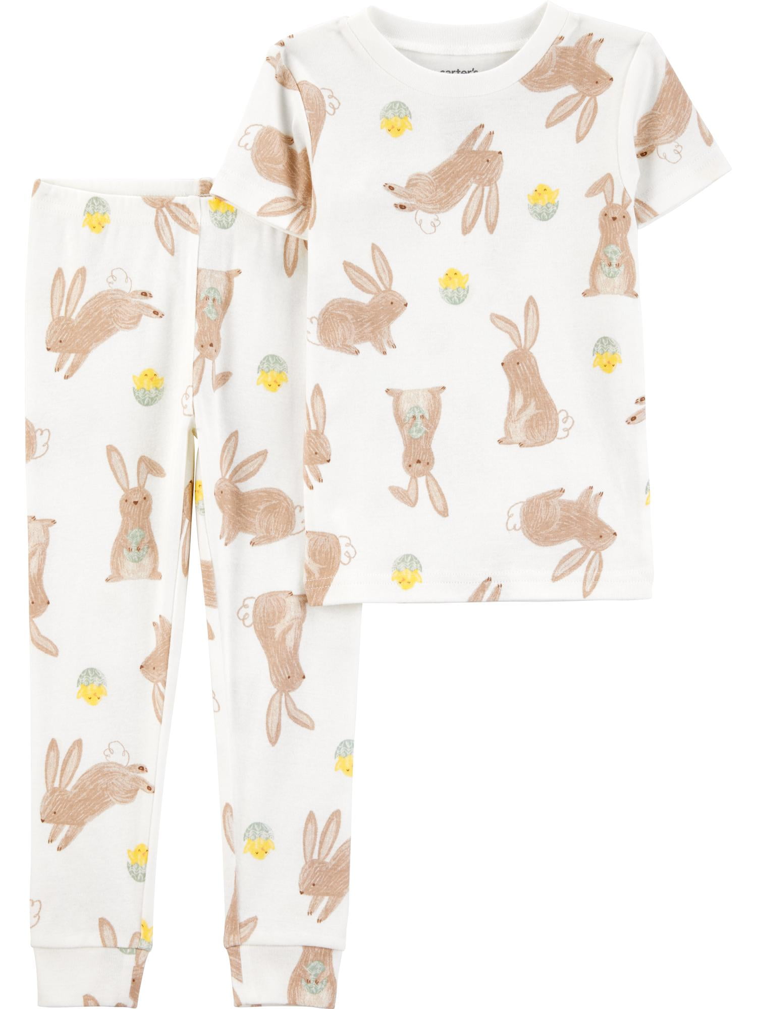 Carter's Child of Mine Baby and Toddler Easter Pajama Set, 2-Piece ...