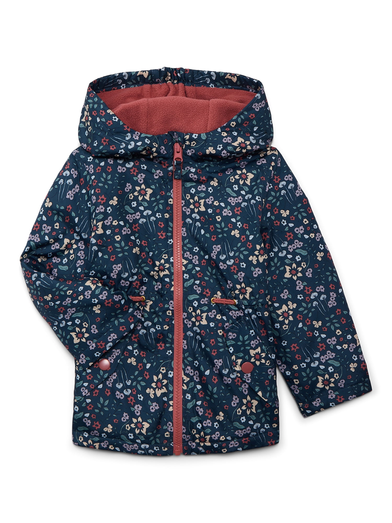 Carter’s Child of Mine Toddler Girl Anorak Jacket with Hood, Sizes 2T ...