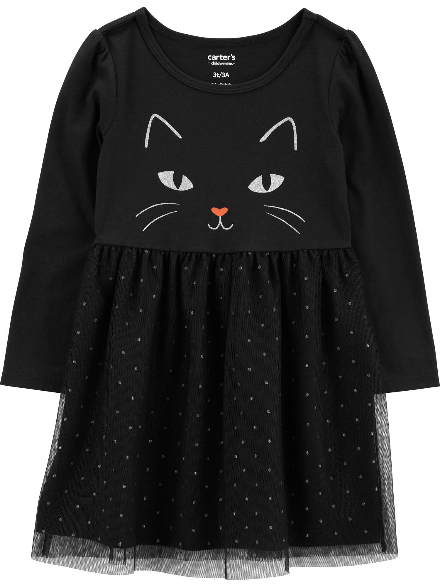 Carter's Child of Mine Toddler Girl Halloween Dress, Sizes 12M-5T ...