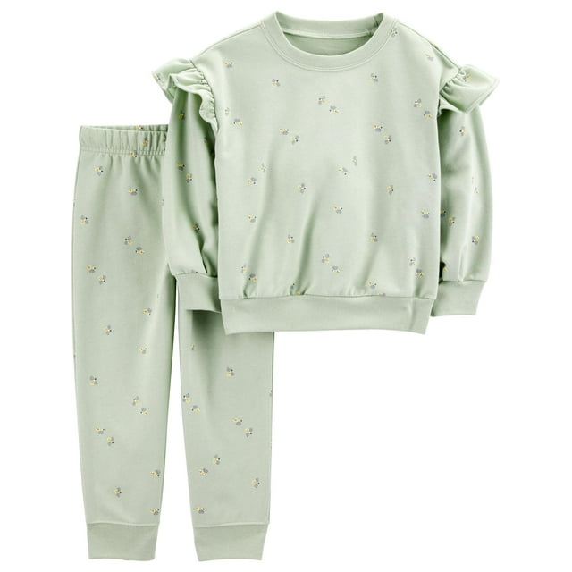 Carter's Child of Mine Toddler Girl Outfit Set, 2-Piece, Sizes 2T-5T ...