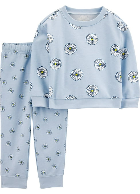 Carter's Child of Mine Baby Girl Outfit Set, 2-Piece, Sizes 0/3-24M ...