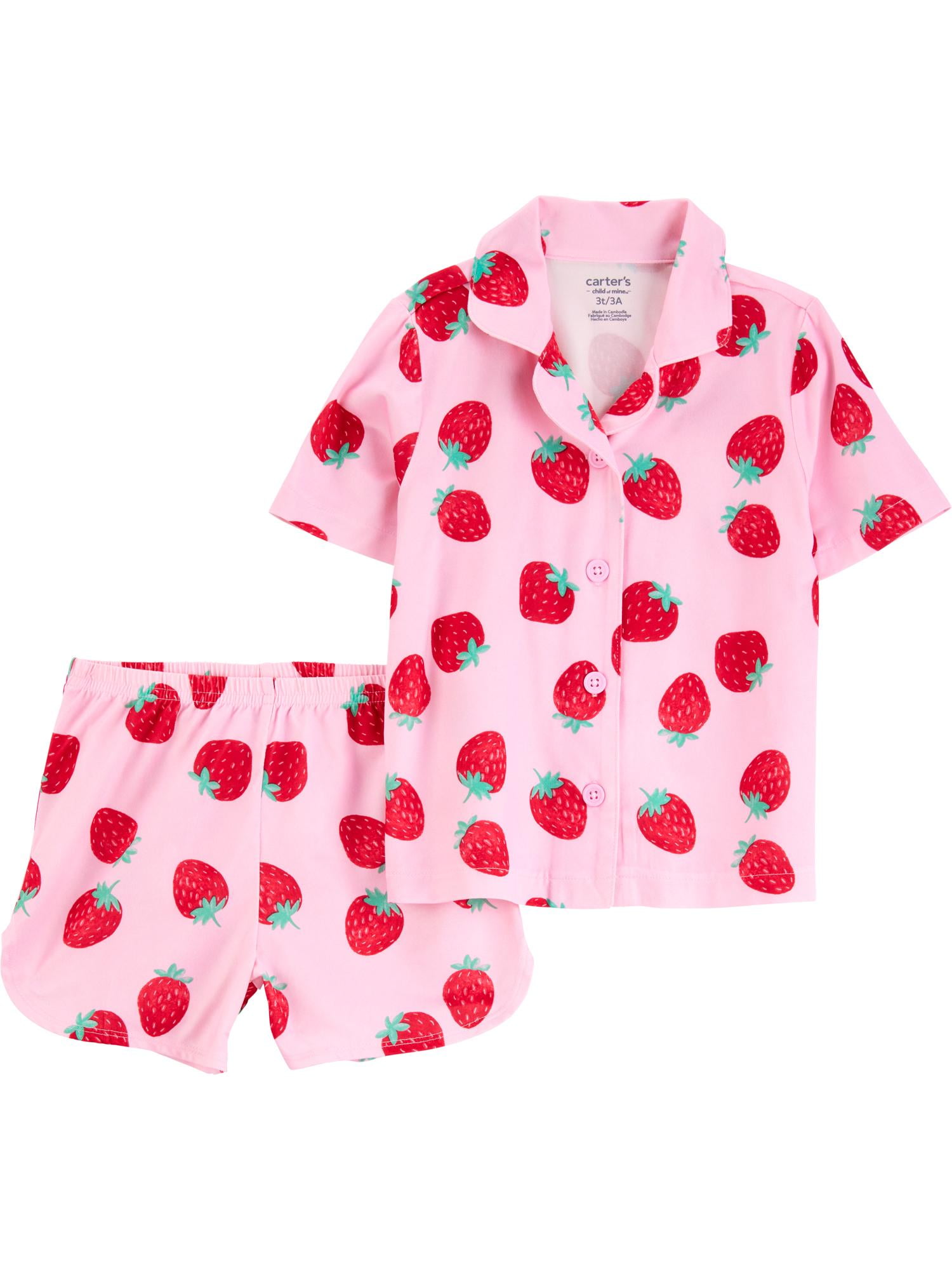 Carter's Child of Mine Toddler Pajama Coat Set, 2-Piece, Sizes 12M-5T ...