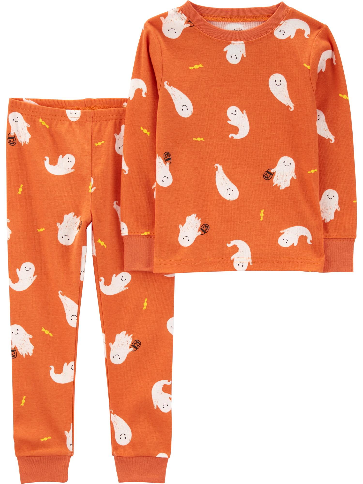 Carter's Child of Mine Toddler Halloween Ghost Pajama Set, 2-Piece ...