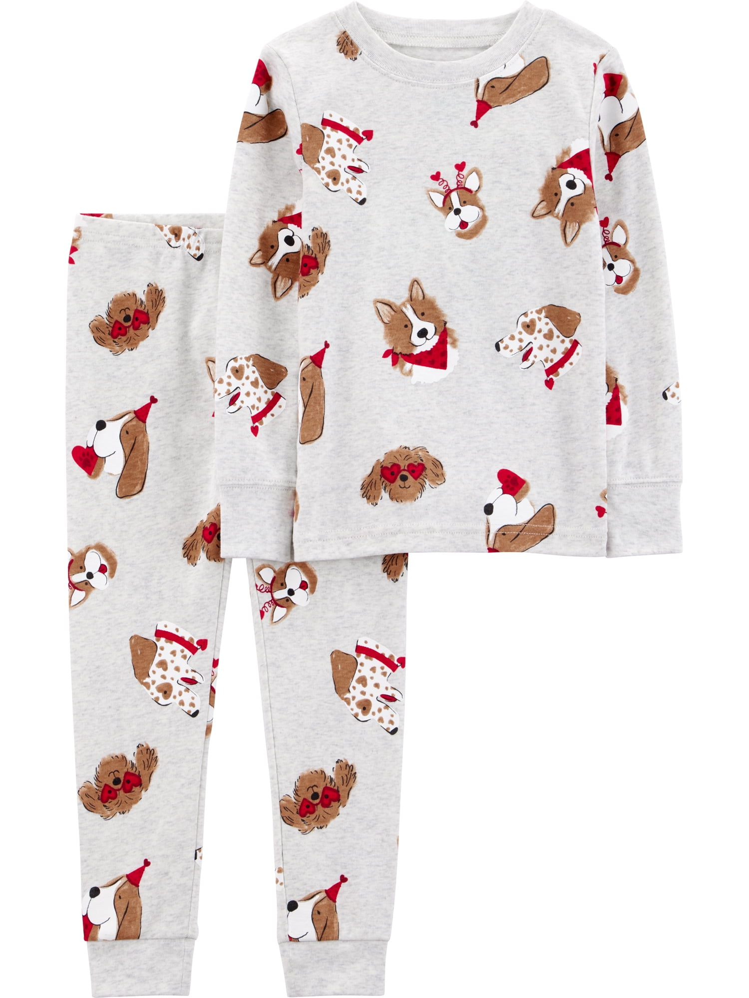 Carter's Child of Mine Toddler Valentine's Pajama Set, 2-Piece, Sizes ...