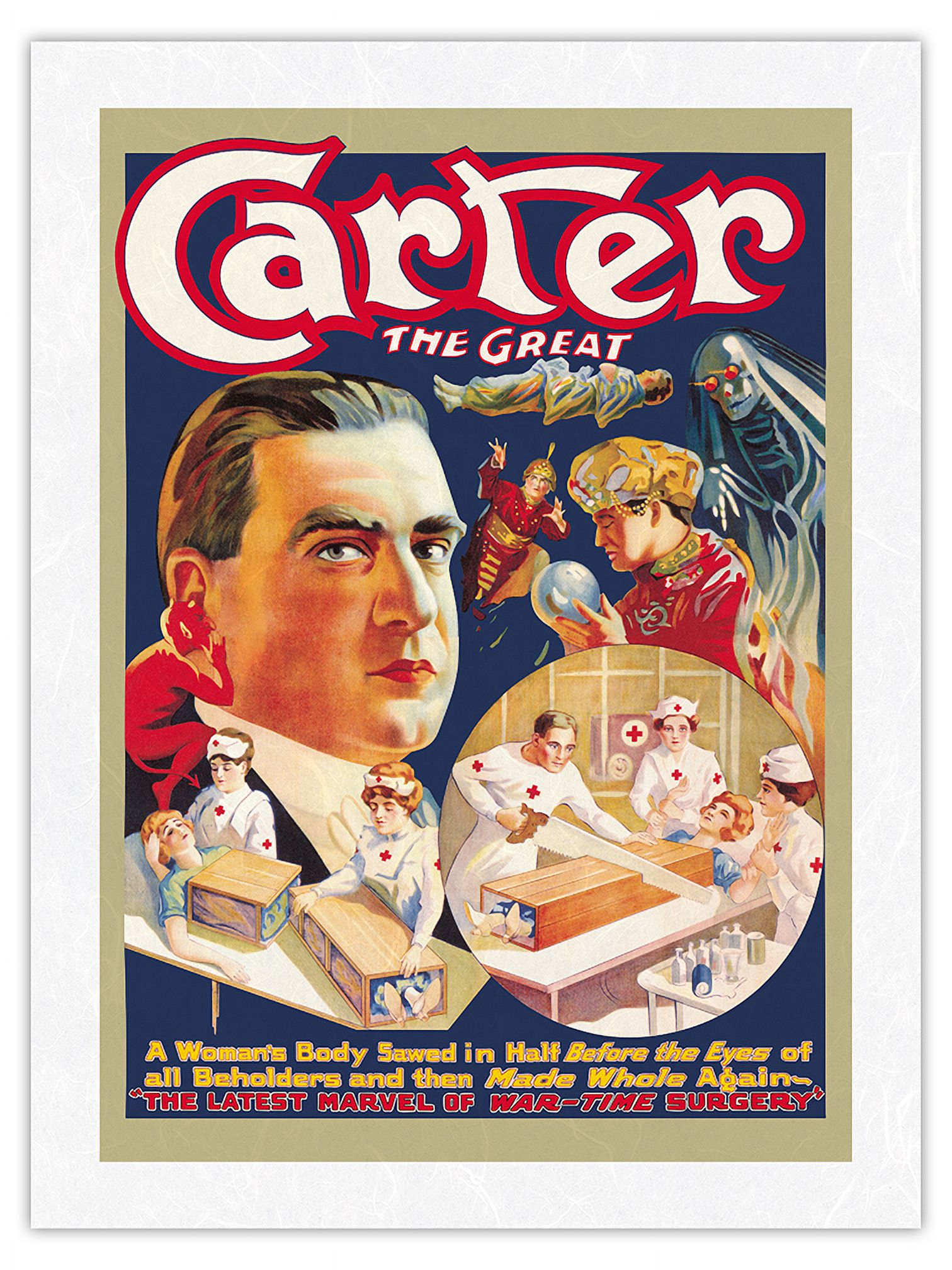 Carter the Great - The Latest Marvel of War-Time Surgery - Vintage ...