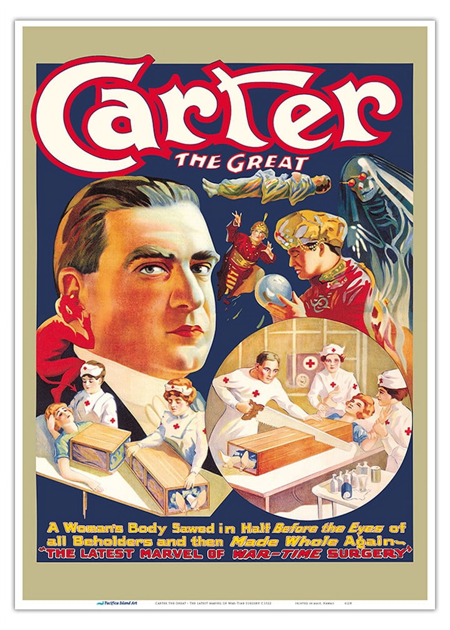Carter the Great - The Latest Marvel of War-Time Surgery - Vintage ...