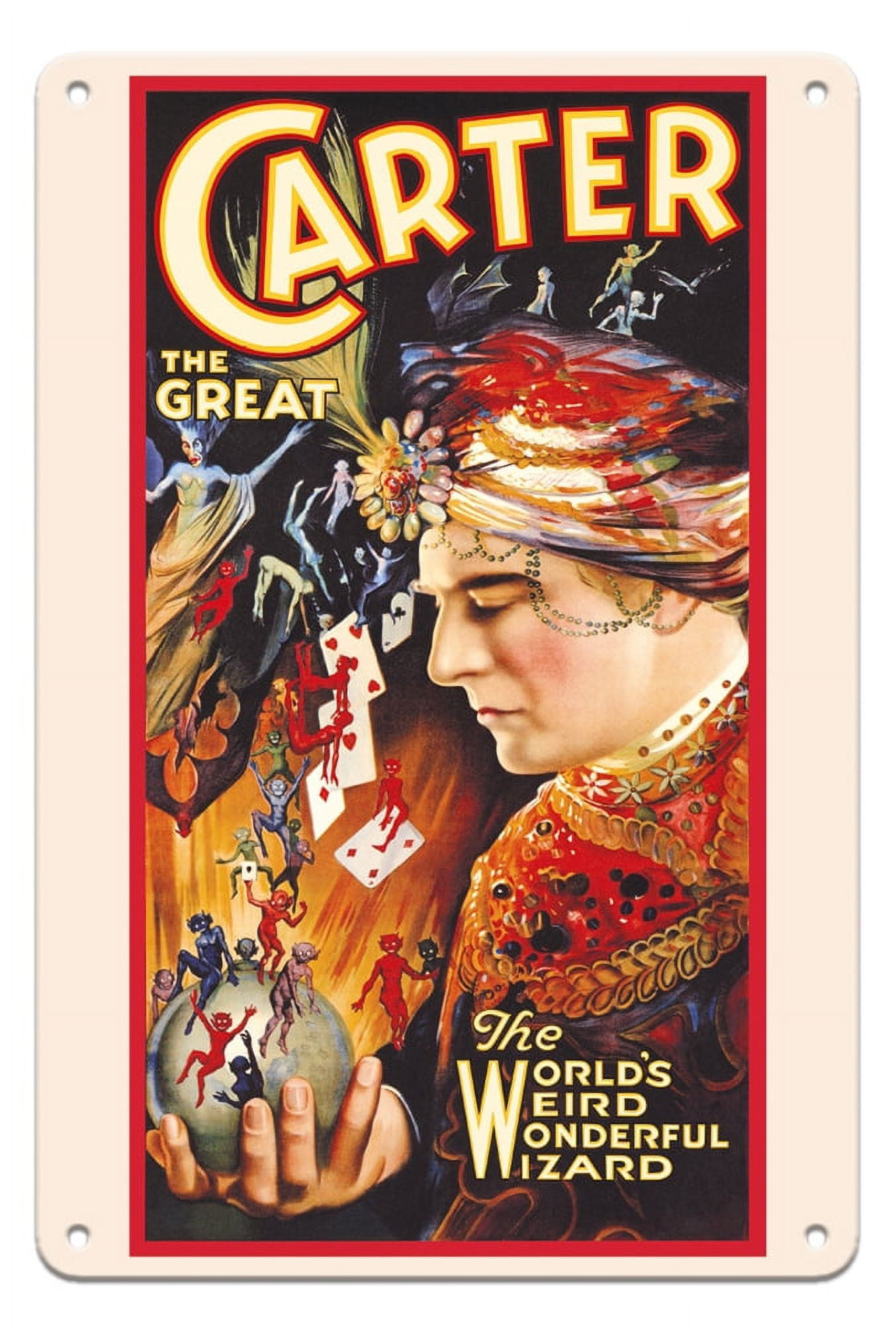 Carter the Great - The World’s Weird Wonderful Wizard - Vintage Magic ...