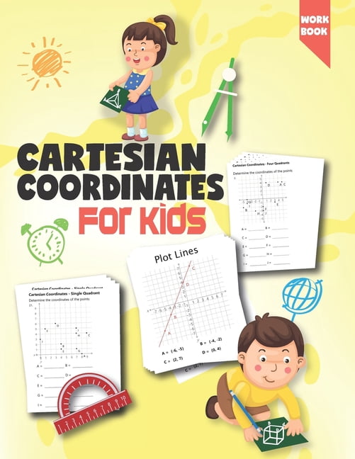 Cartesian Coordinates For Kids: Four & Single Quadrants Practice ...