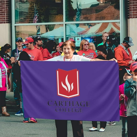Carthage Aa College Logo 3 X 5 Foot Outdoor Decorative Flag,Garden Flag ...