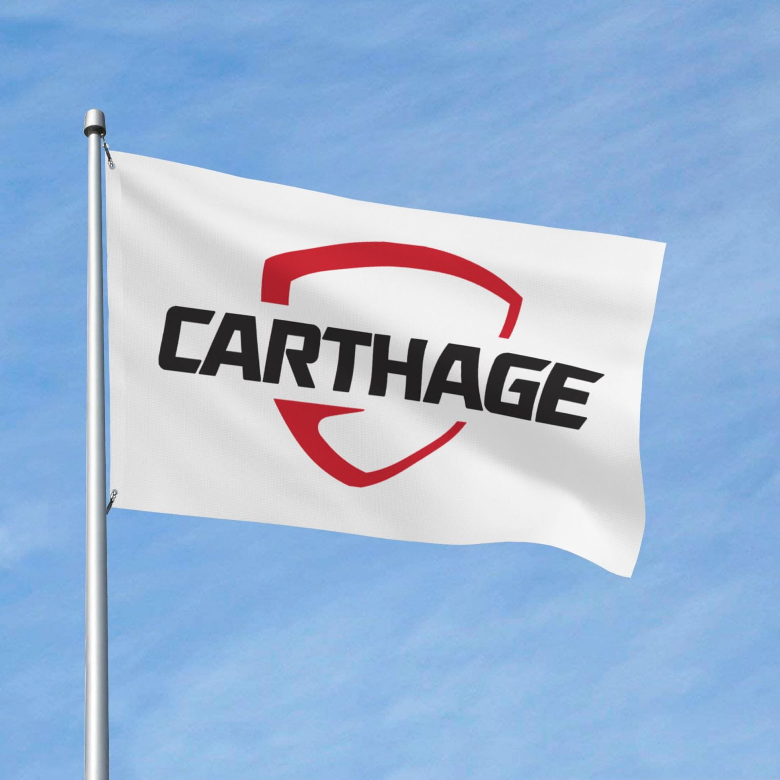 Carthage Aa College Logo 3x5ft Double Sided Outdoor Decorative Flags ...