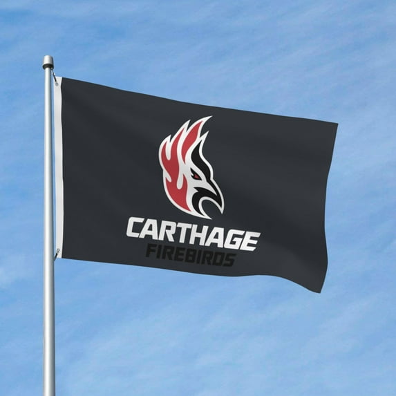 Carthage Aa College Logo 3x5ft Double Sided Outdoor Decorative Flags ...