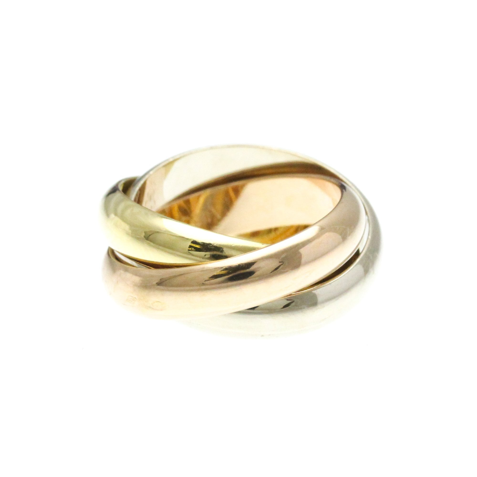 Pre-Owned Cartier Trinity Pink Gold (18K),White Gold (18K),Yellow Gold ...