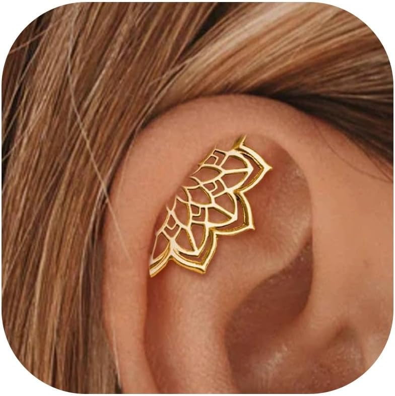 Cartilage Earrings for Women Hidden Helix Piercing Earrings Silver ...