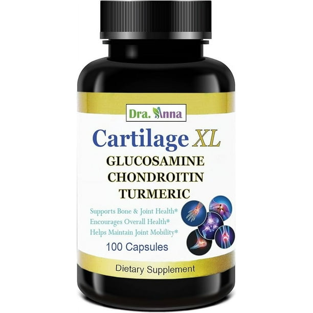 Cartilage XL Plus Glucosamine, Chondroitin & Turmeric. Joint Support ...