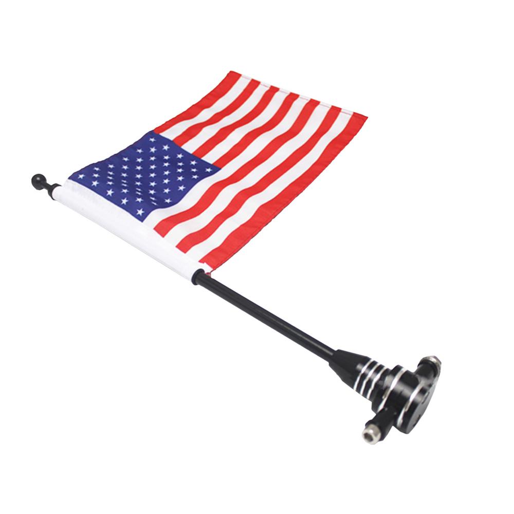 Cartinbon American Flag & Eagle Flag for Motorcycles Flag Mounts and ...