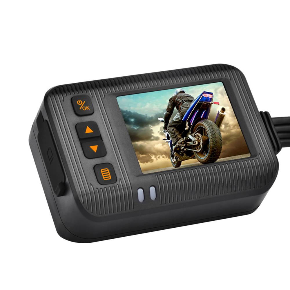 Cartinbon Motorcycle Dash Cam Waterproof Motorcycle Video Recorder ...