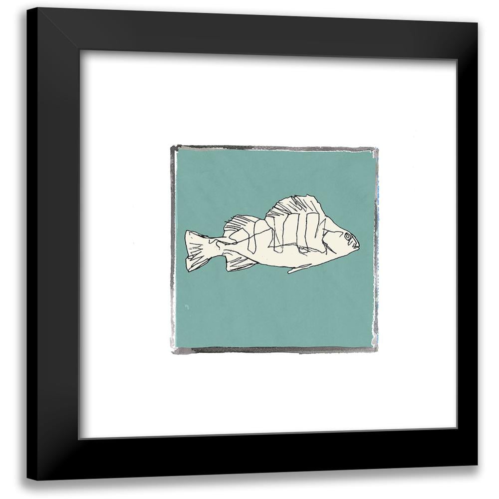 Cartissi 12x12 Black Modern Framed Museum Art Print Titled - Block ...