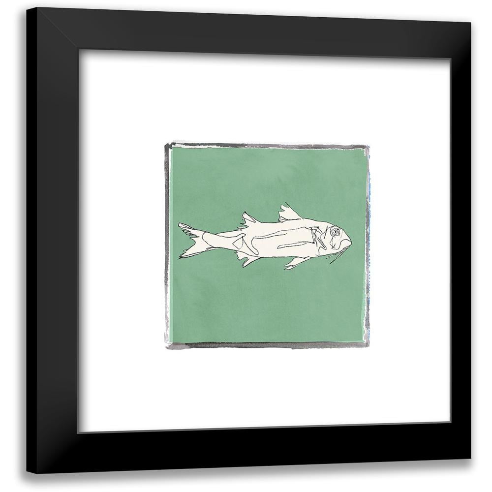Cartissi 15x15 Black Modern Framed Museum Art Print Titled - Block ...