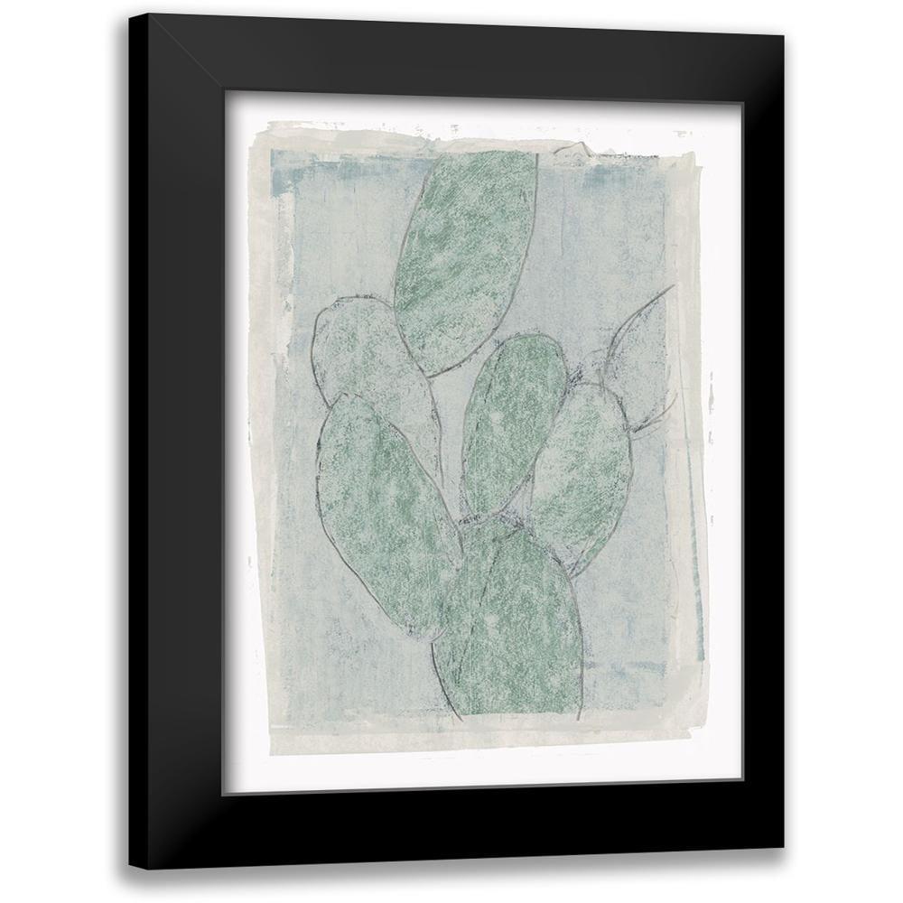 Cartissi 19x24 Black Modern Framed Museum Art Print Titled - Cactus Sketch II - Walmart.com