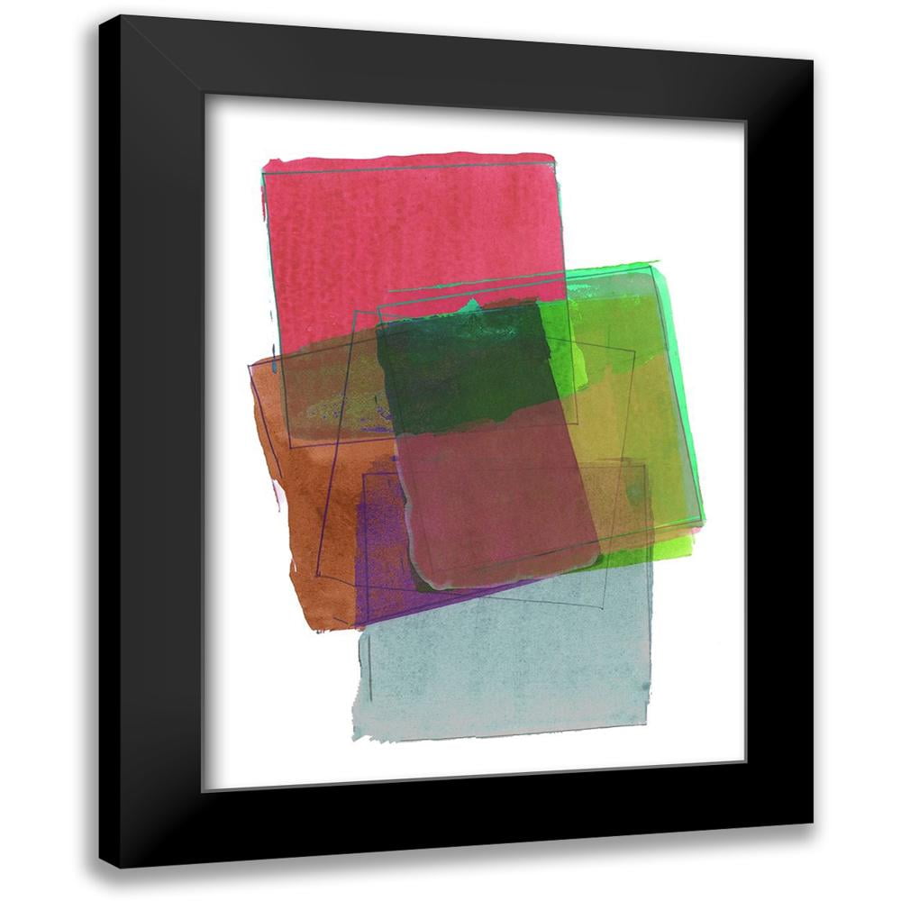 Cartissi 19x24 Black Modern Framed Museum Art Print Titled - Graphene VI - Walmart.com