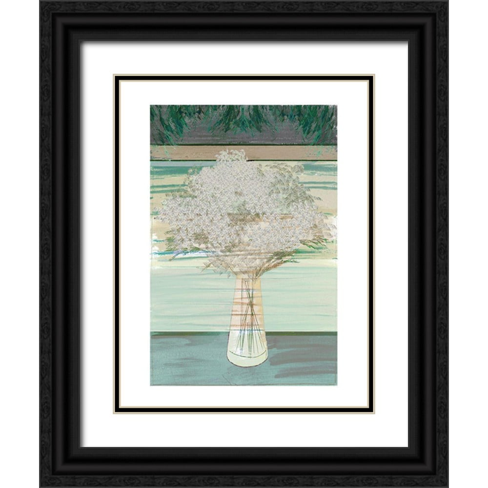 Cartissi 19x24 Black Ornate Wood Framed with Double Matting Museum Art Print Titled - Dried ...