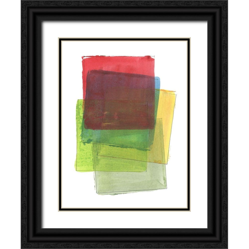 Cartissi 19x24 Black Ornate Wood Framed with Double Matting Museum Art Print Titled - Graphene ...