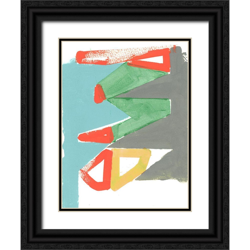 Cartissi 19x24 Black Ornate Wood Framed with Double Matting Museum Art Print Titled - Main ...