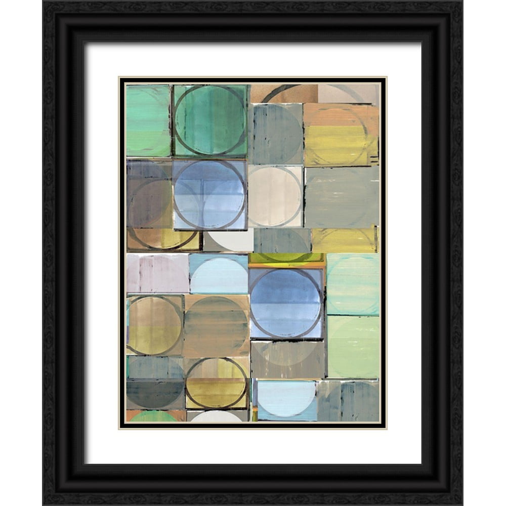 Cartissi 19x24 Black Ornate Wood Framed with Double Matting Museum Art Print Titled - Pastel ...