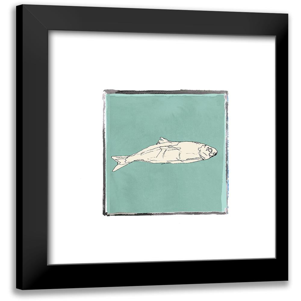 Cartissi 20x20 Black Modern Framed Museum Art Print Titled - Block ...