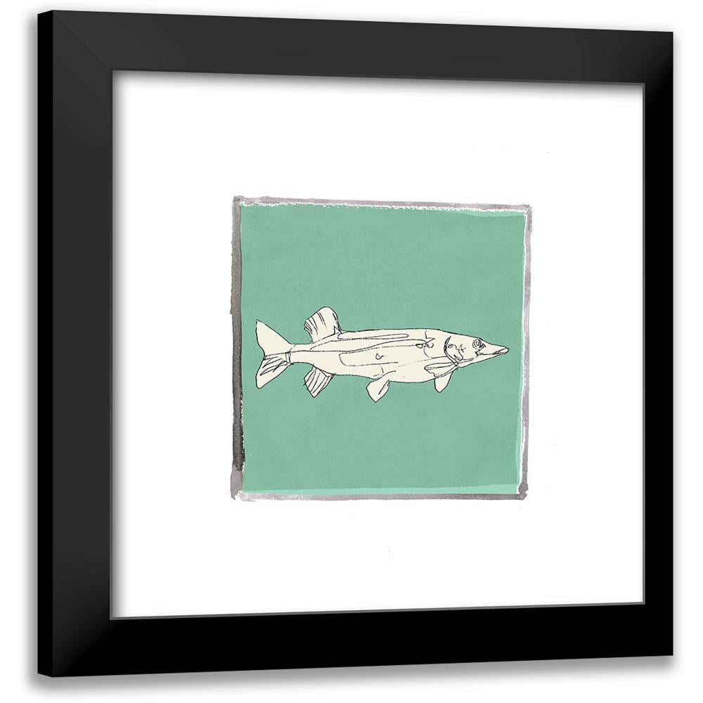 Cartissi 20x20 Black Modern Framed Museum Art Print Titled - Block ...