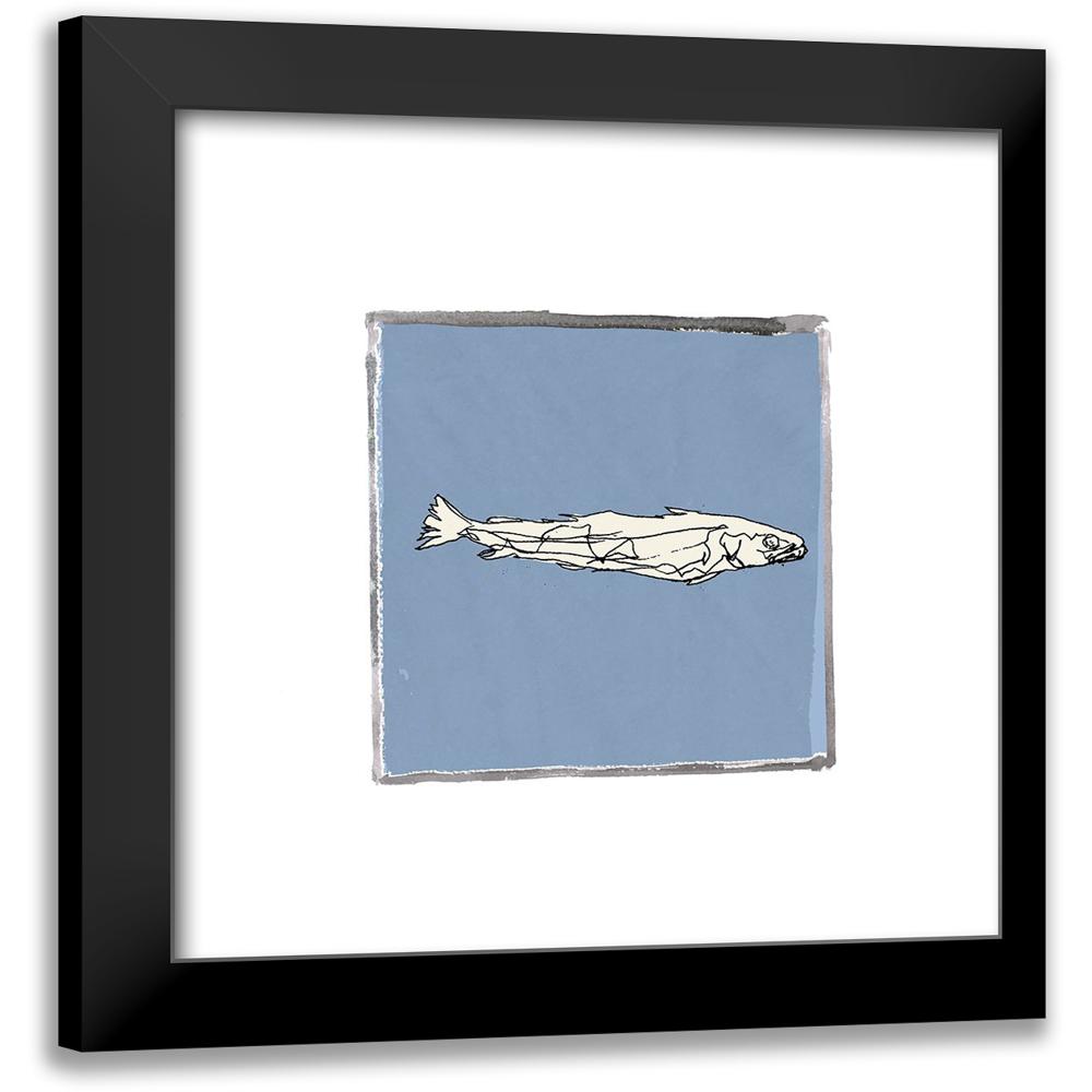 Cartissi 20x20 Black Modern Framed Museum Art Print Titled - Block ...