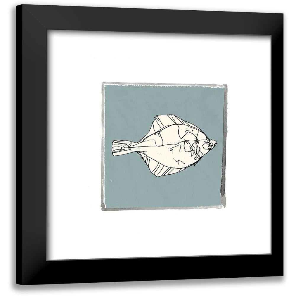 Cartissi 20x20 Black Modern Framed Museum Art Print Titled - Block ...