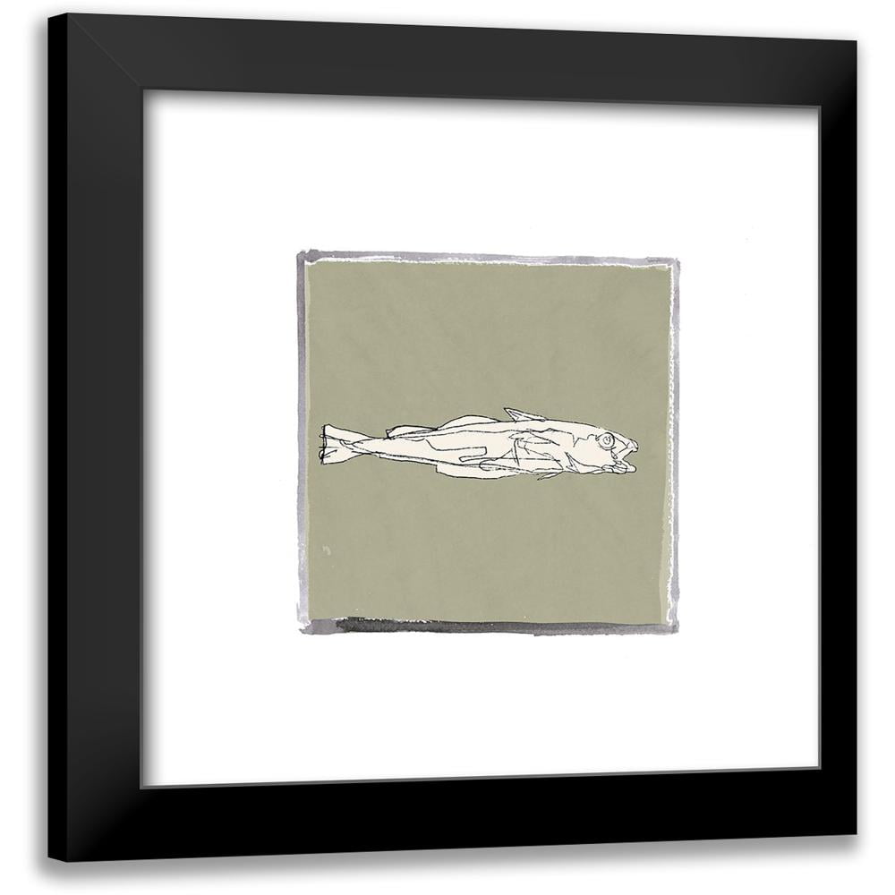 Cartissi 20x20 Black Modern Framed Museum Art Print Titled - Block ...